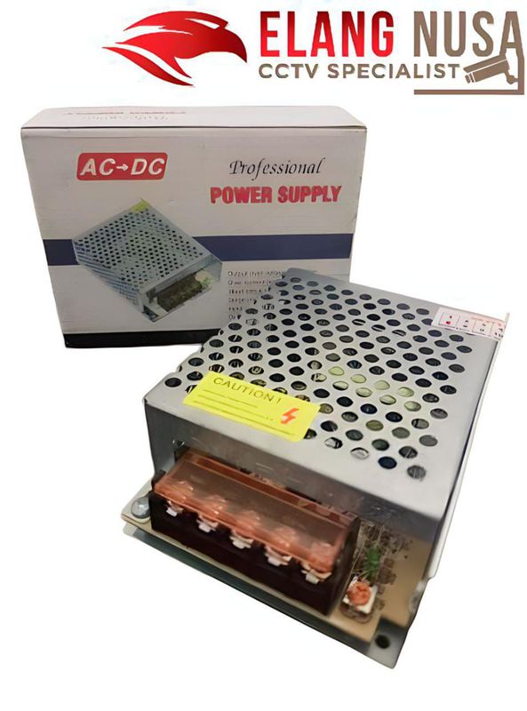 Mean Well Power Supply Adaptor AC 110V/220V DC 12V 5A