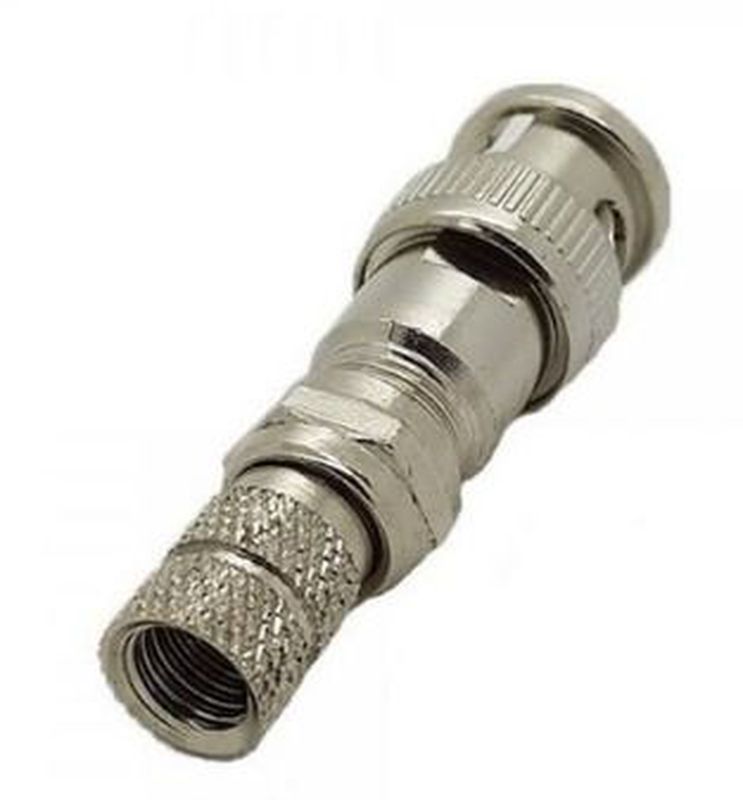 CONNECTOR BNC DRAT MALE FEMALE TAIWAN ORIGINAL - Sambungan BNC