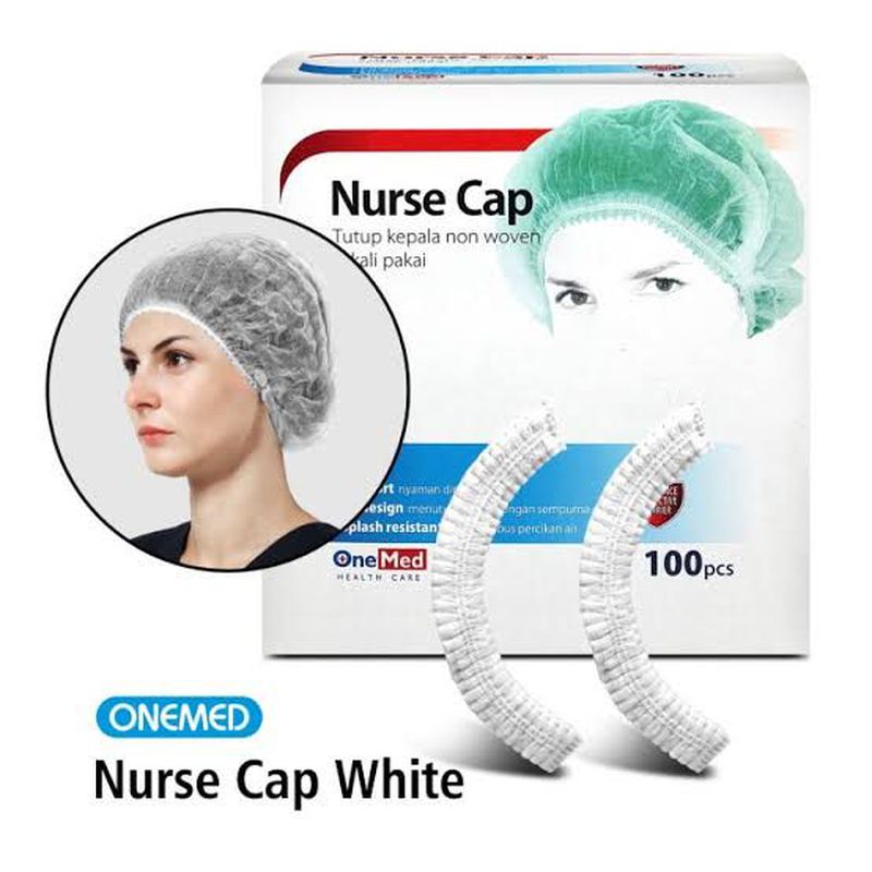 Nurse Cap / Pelindung Kepala / Harnet (Disposable)