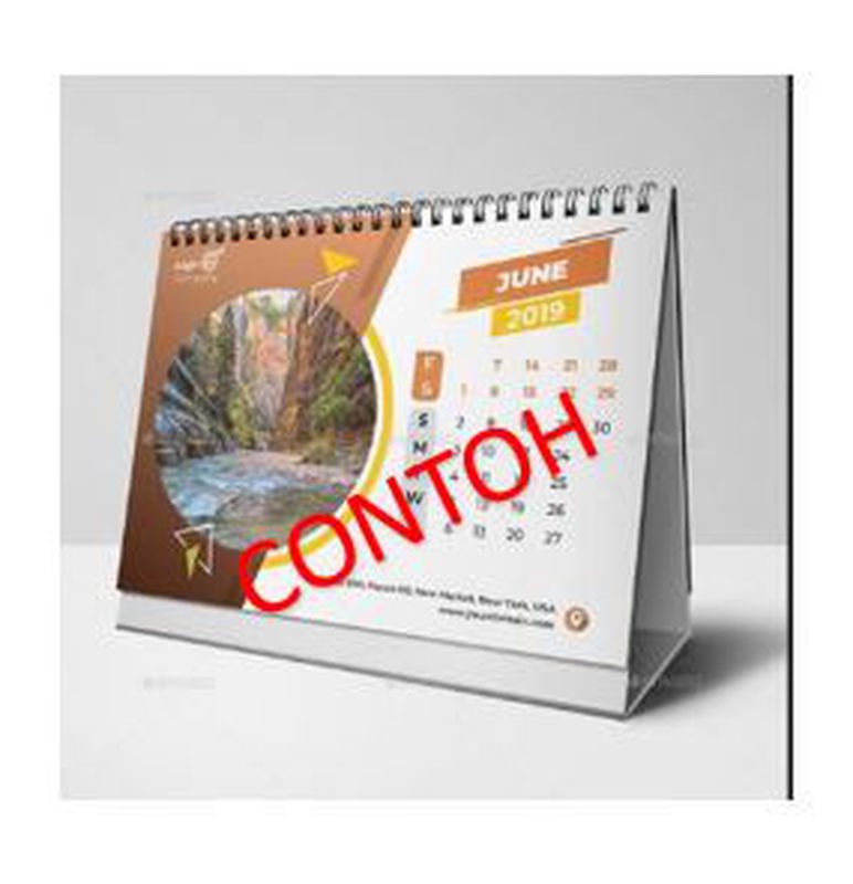 Cetak Kalender Duduk/Meja