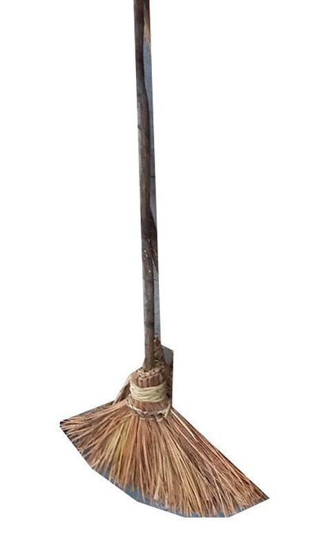 SAPU ROTAN + GAGANG KAYU