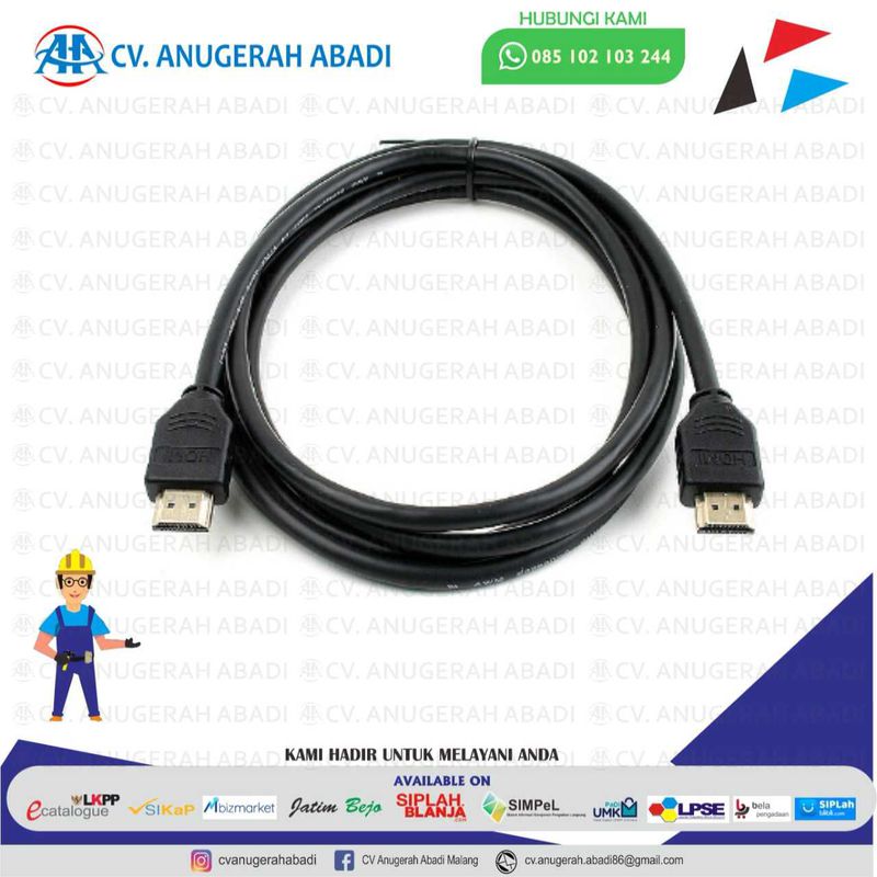 KABEL HDMI TO HDMI MAXLINE 10 METER
