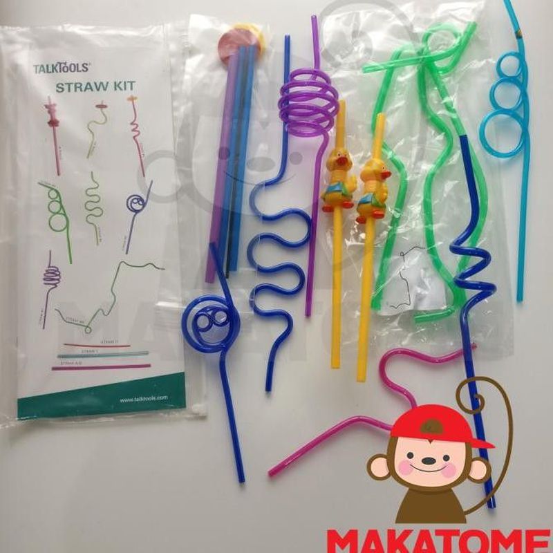 Terbaru Talktools Straw Kit Talk Tools Tool Sedotan Theraphy Mouth