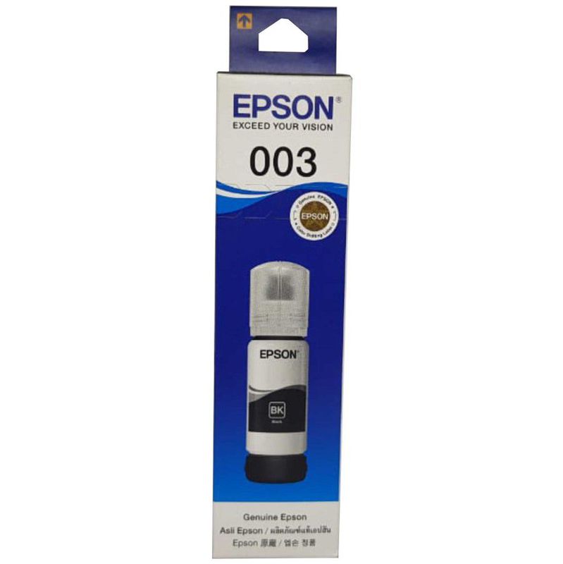 Tinta Epson 003 Original L1100 L3100 L5100 L1200 L3200 L5200 Series - Black