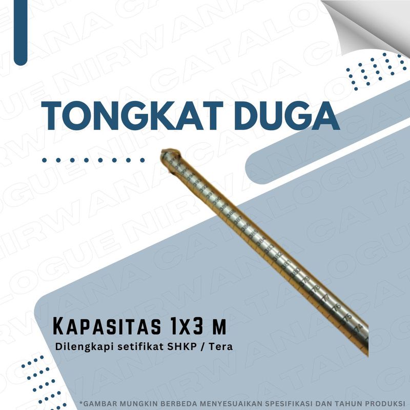 TONGKAT DUGA 1 x 3 METER