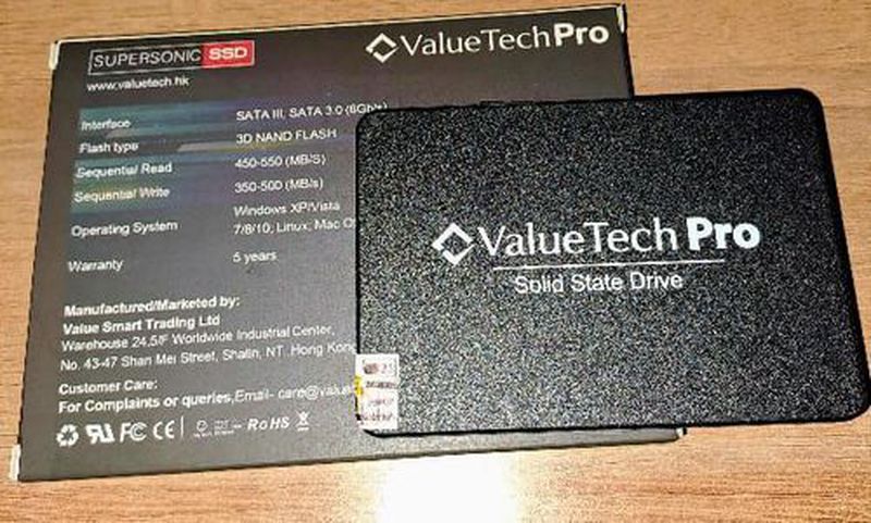 Value Tech Pro SSD 256 GB