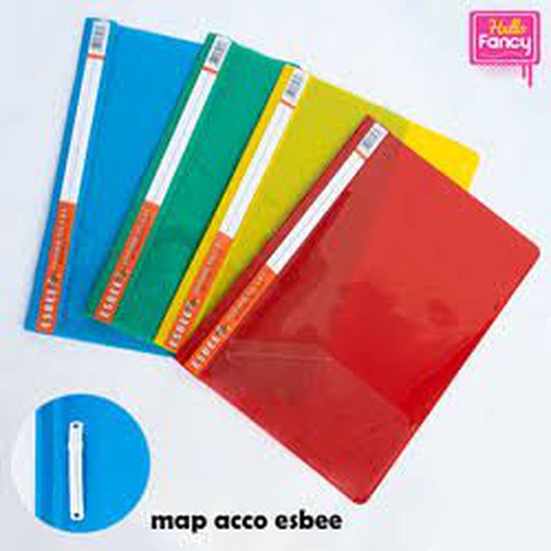 Map Snell Plastik/Mika 1 pak - Hijau