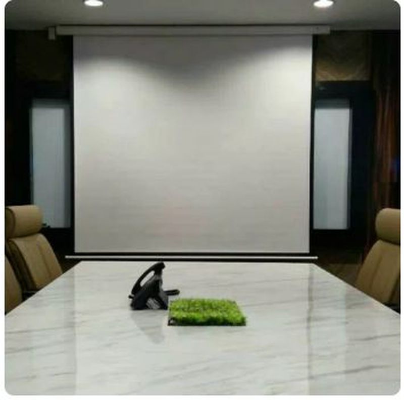 Layar Projector Gantung 100"/Screen Projector Wall 100" 4:3