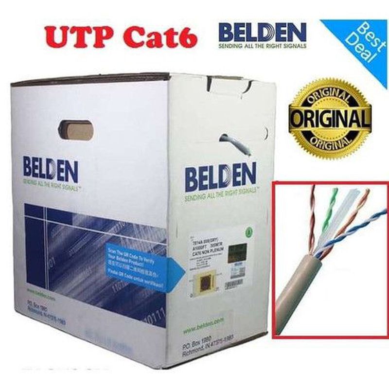 KABEL BELDEN CAT 6E ORIGINAL.