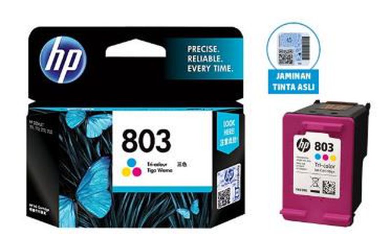 Tinta HP 803 Tri Color Original Ink Cartridge