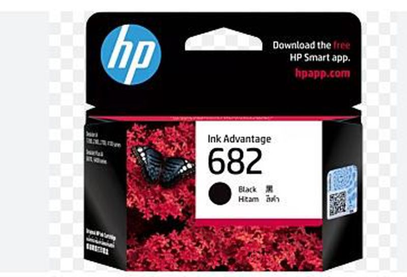 Tinta HP 682 Black Original Ink Cartridge
