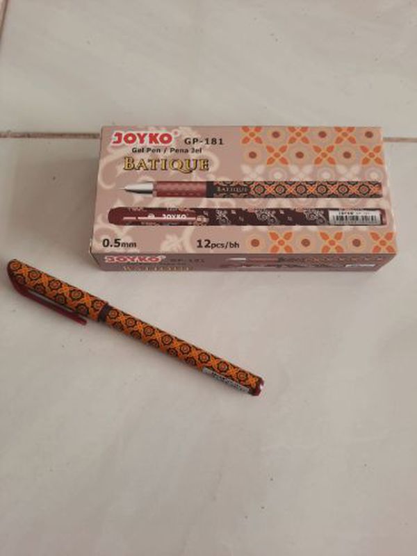Pen Gel batik Joyko