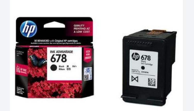 Tinta HP INK 678 Black Cartridge