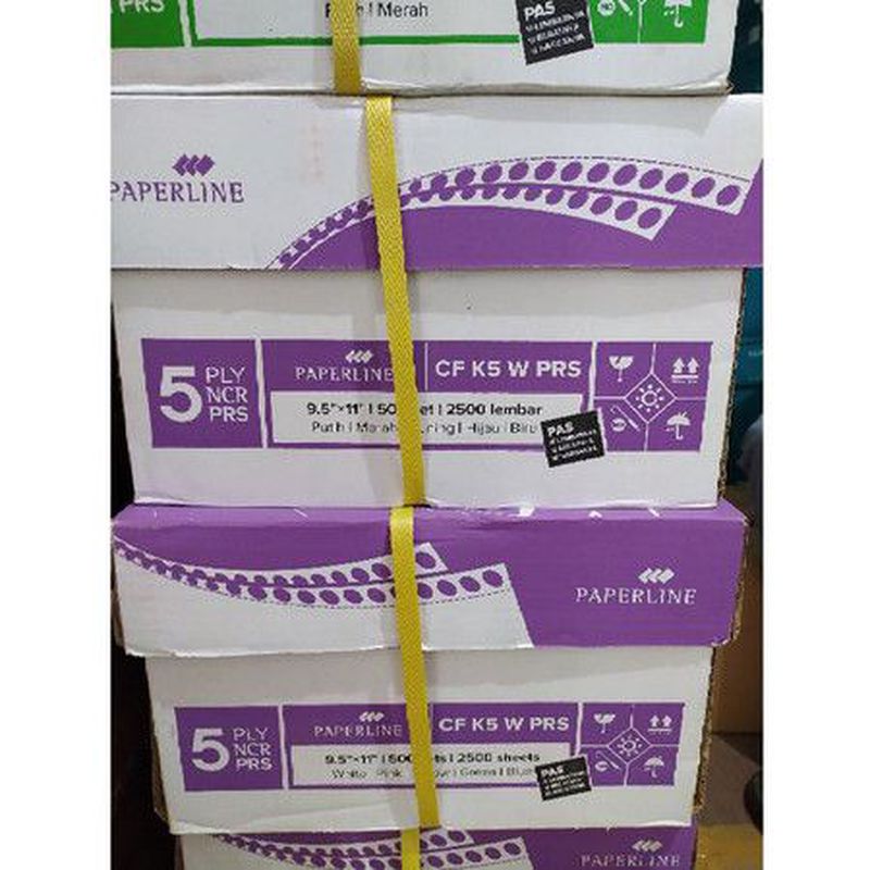 Paperline Kertas Continuous Form HVS 5 Ply 9.5 " x 11 " K5 PRS