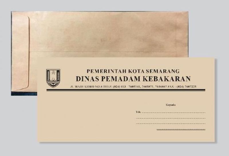 cetak amplop kecil amplop kedinasan