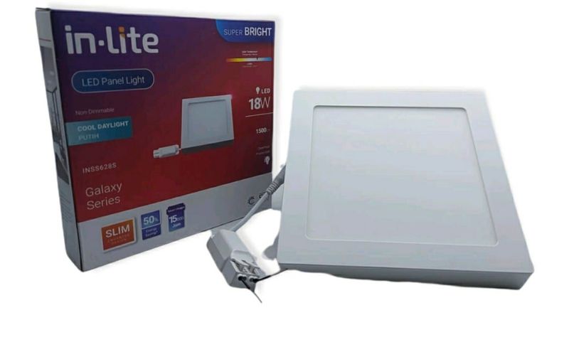 In Lite Downlight Led / Led Panel Kotak / tanam 18 W