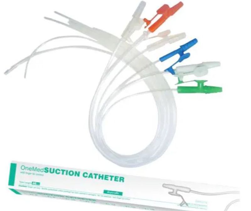ONEMED - SUCTION CATHETER WITH FINGER TIP CONTROL, FR. 16