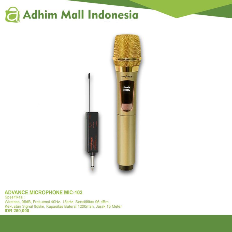 ADVANCE MICROPHONE MIC -103