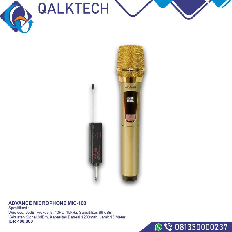 ADVANCE MICROPHONE MIC -103