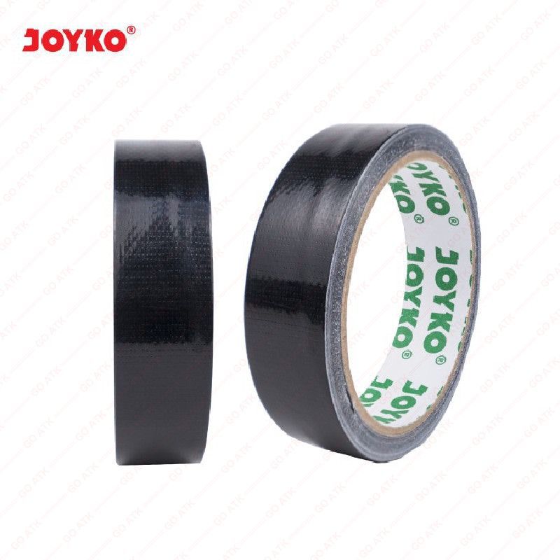 Lakban Kain/Cloth Tape Hitam 1 Inch Joyko