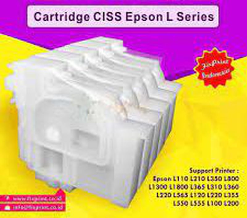 Cartridge CISS (Continuous Ink Supply System) Epson L series