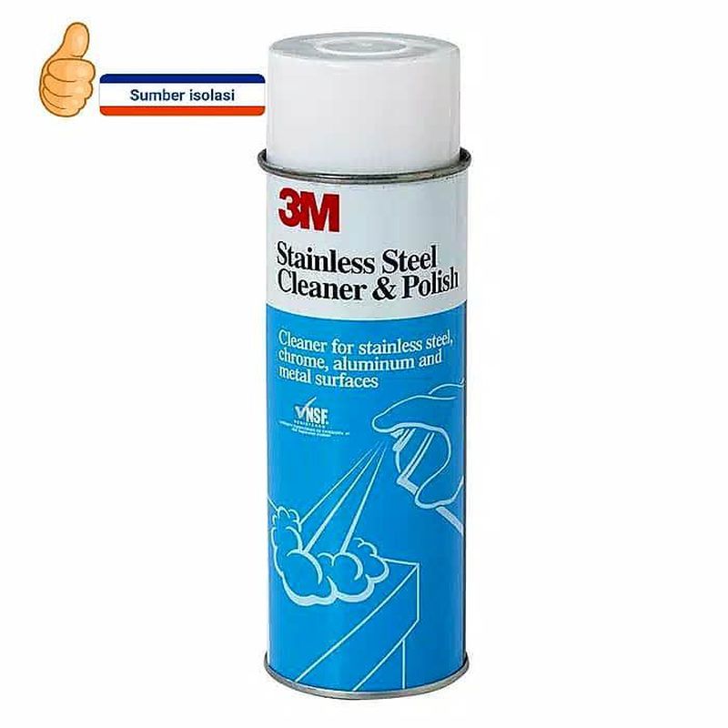 stainless steel cleaner polisher cairan lengkap