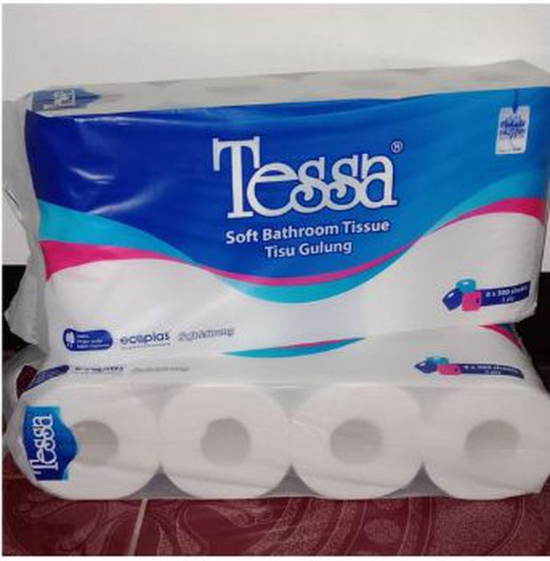 Tissue Gulung PB 16 Tessa 8 Roll x 3 ply