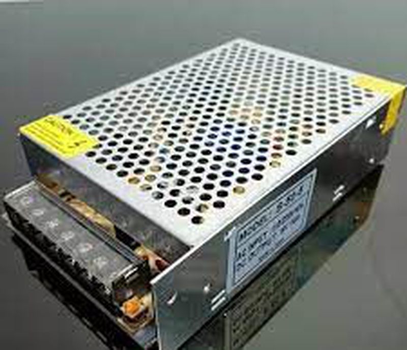 Power supply running text