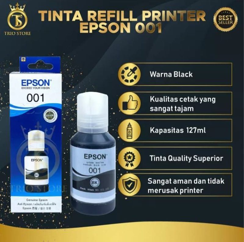 Tinta Printer 001 - Hitam
