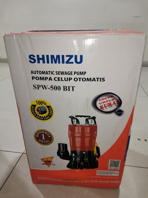 Pompa celup otomatis SHIMIZU SPW-500 BIT