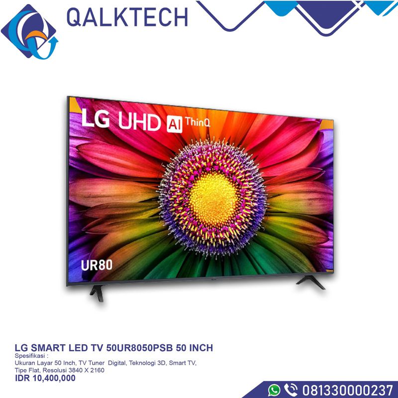 LG SMART LED TV 50UR8050PSB 50 INCH