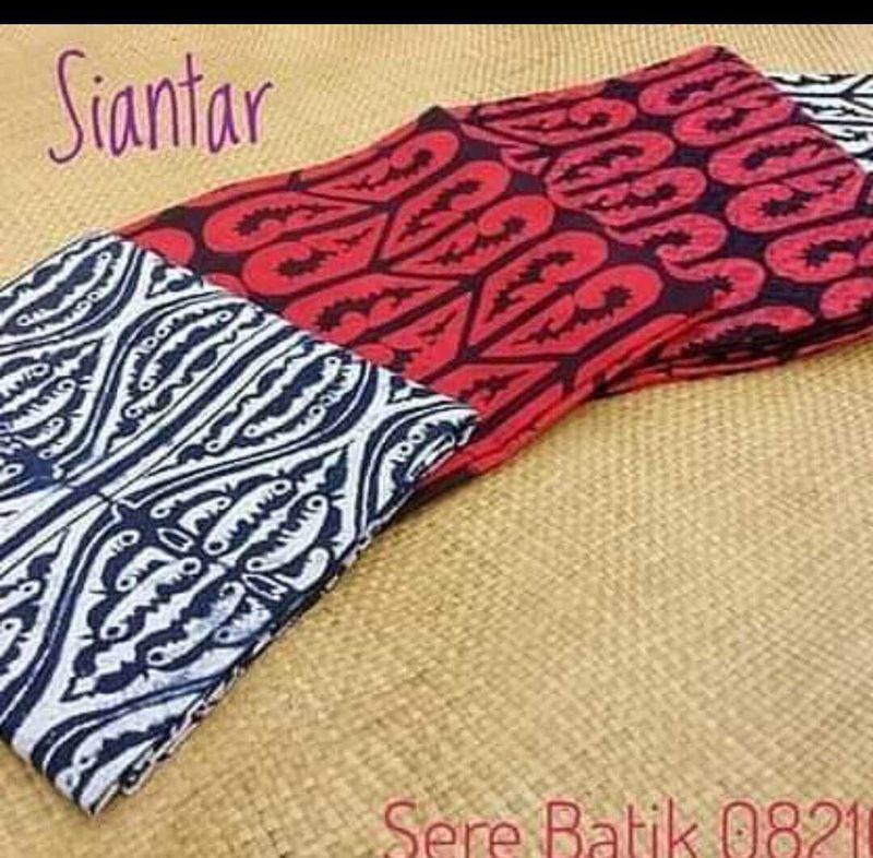 Baju Batik Ulos Tradisional