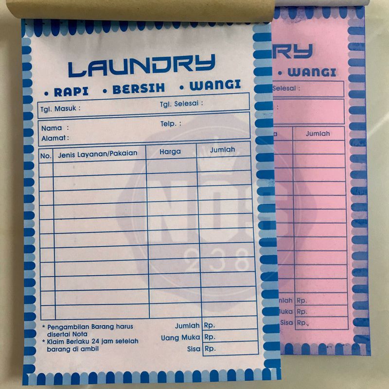 LAUNDRY LIST