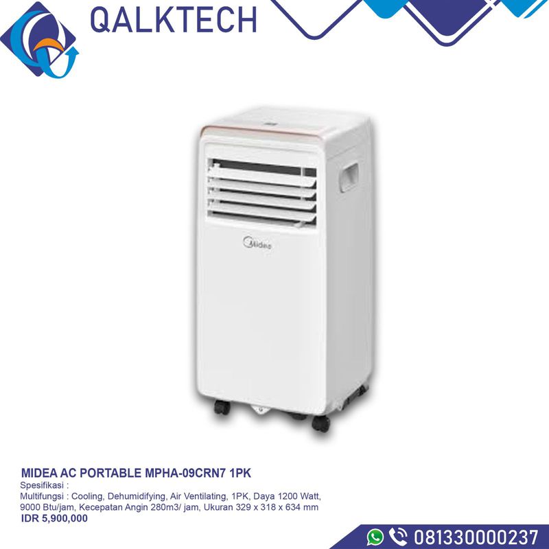 MIDEA AC PORTABLE MPHA-09CRN7 1PK