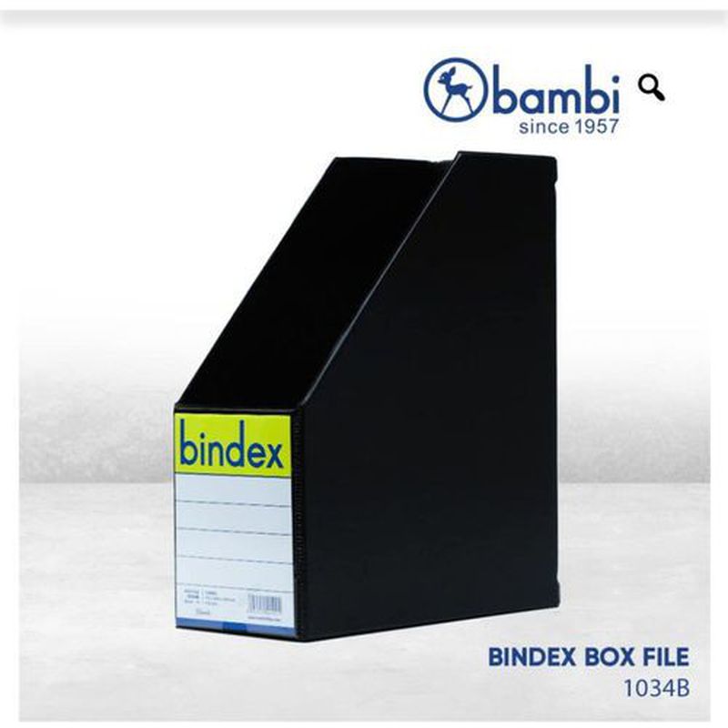 Bindex Box File Hitam
