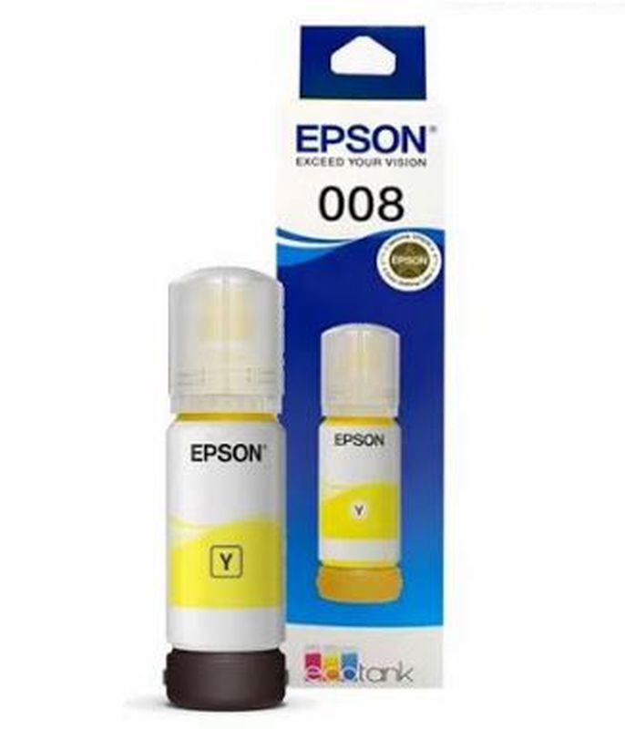 Tinta Epson T008 Original For L15150 L15160 - Kuning