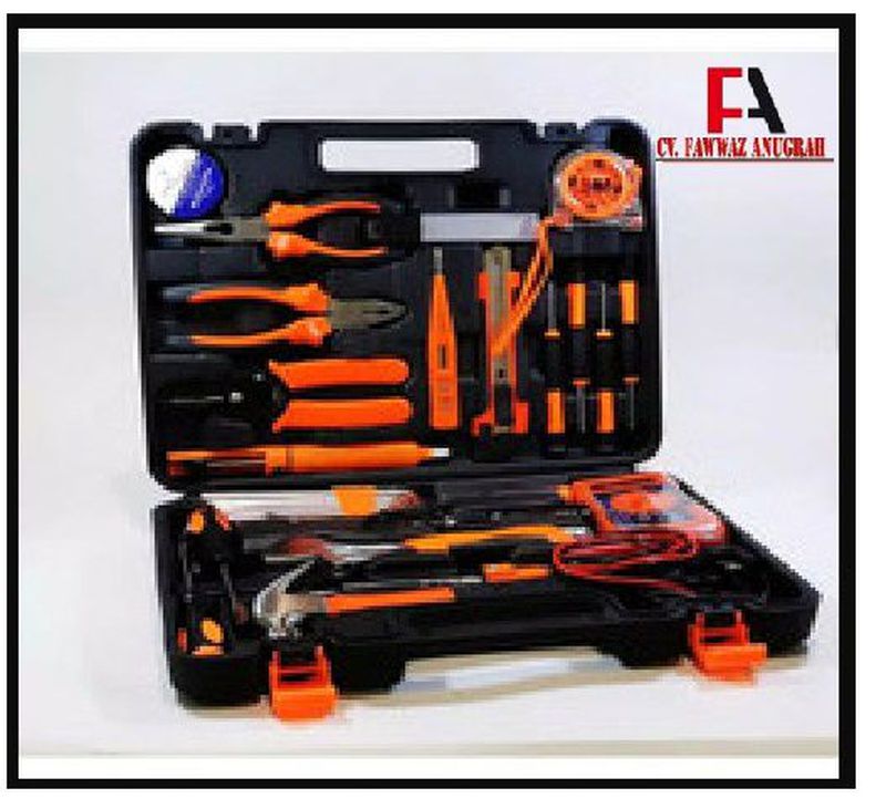 Anekahome Perkakas Tukang Listrik Tools Set 39 Pc Original