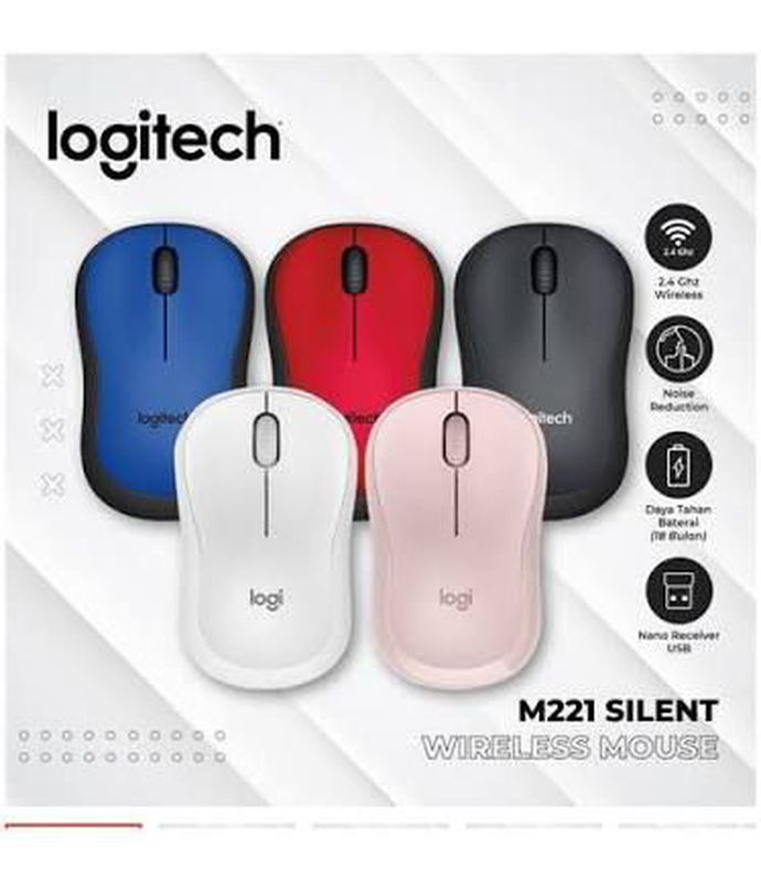Mouse Wireles Logitech M221