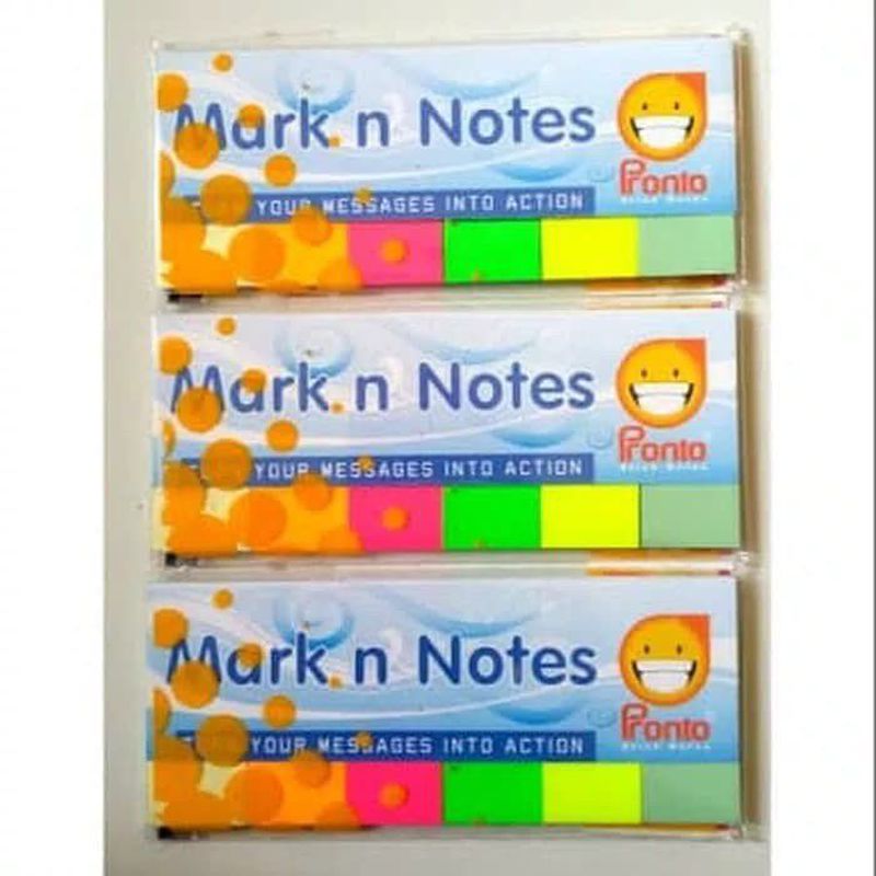 Post It Mark & Note 6 warna