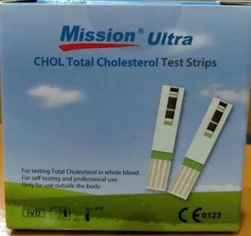 STRIP MISSION ULTRA TEST CHOLESTEROL ( ISI 50 )