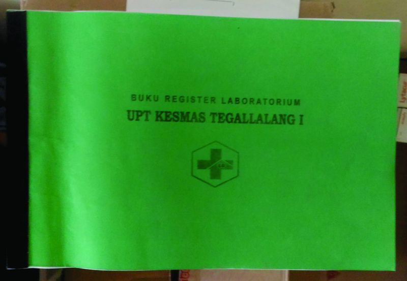 Buku Register Laboratorium