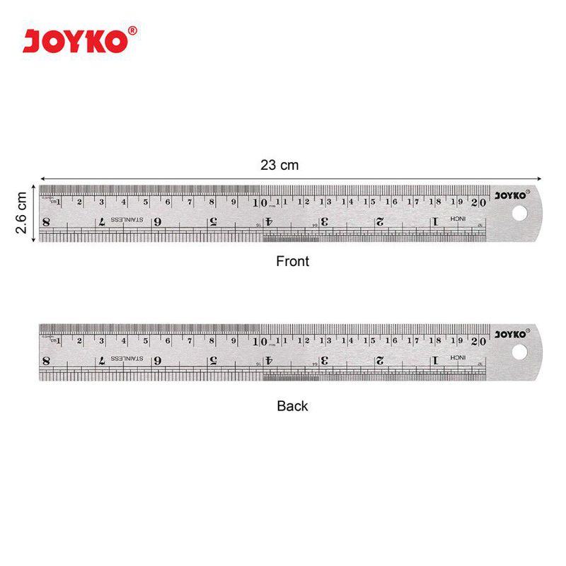 Penggaris Besi Joyko RL-ST30 30 cm