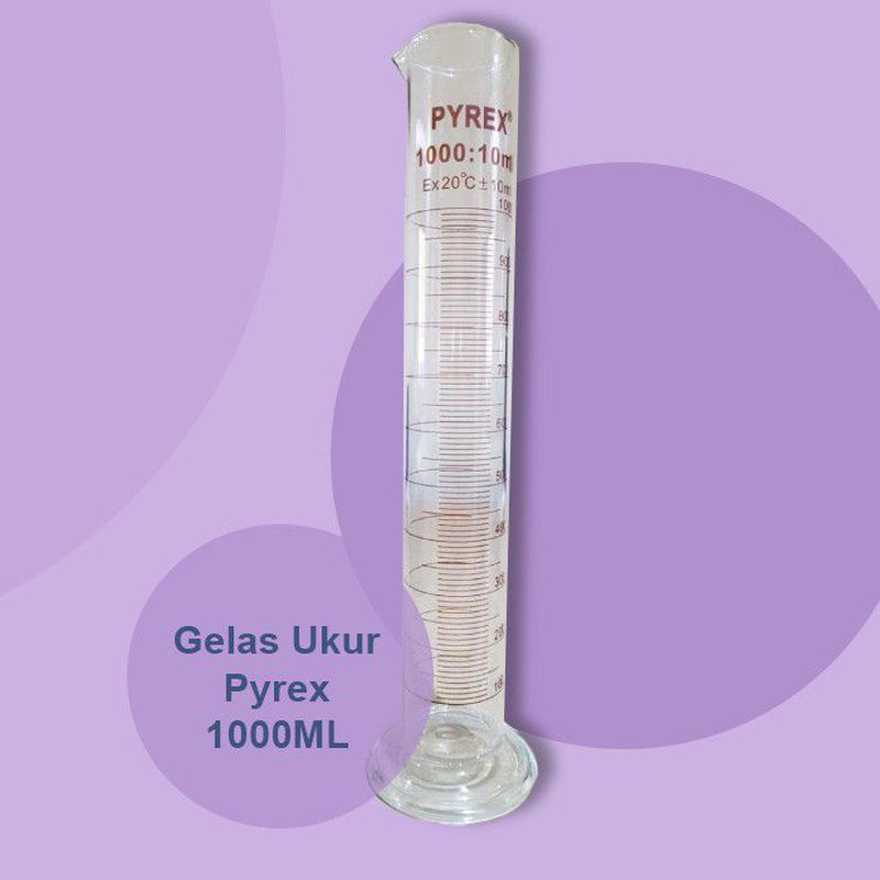 Gelas Ukur Pyrex 1000ml