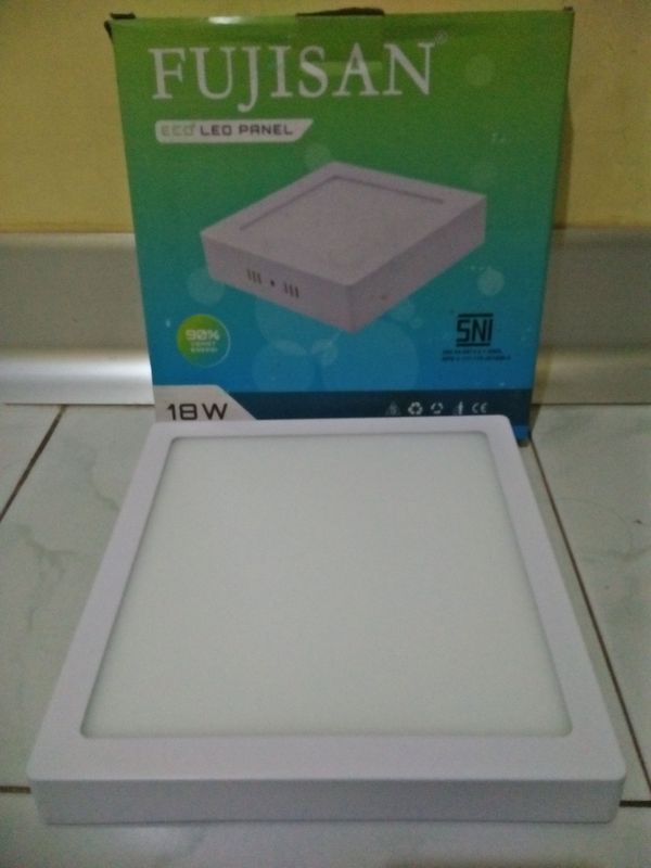 lampu panel led fujisan fu eco 18 w