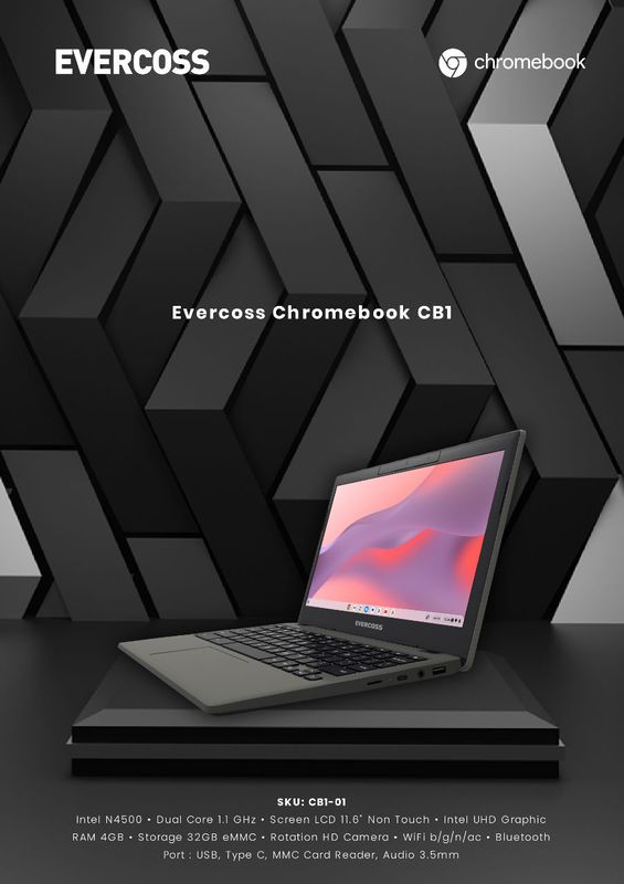 Evercoss Chromebook CB1-01