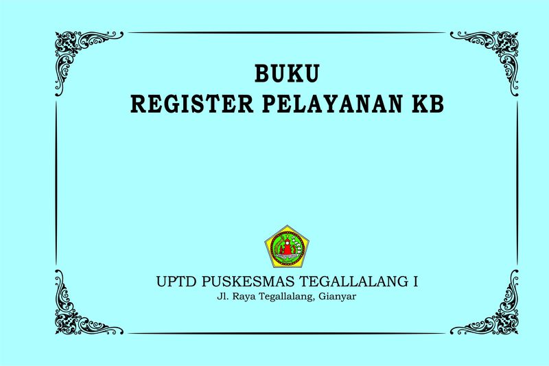 Buku Register Pelayanan KB