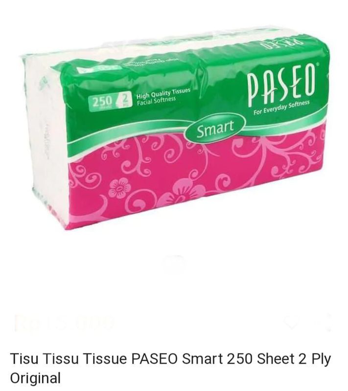 Tisu Kotak Paseo 250 sheets 2ply