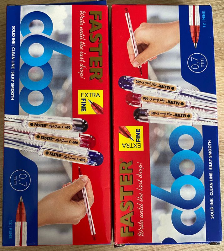 Pena Faster C6000 HItam