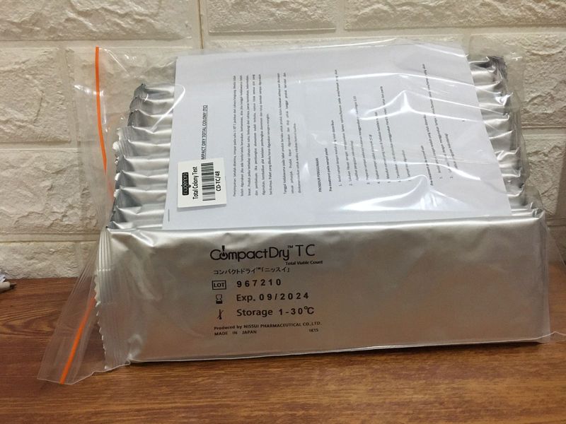 Compact Dry Total Colony Test (TC) / 48 test