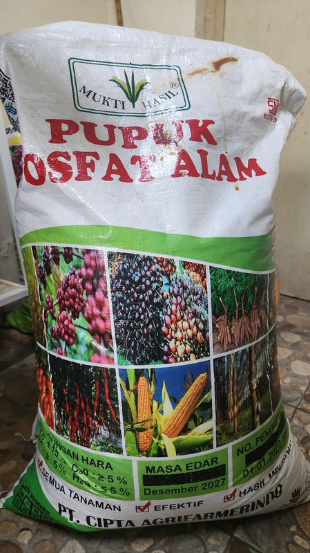 Pupuk Fosfat Alam 15% MUKTI HASIL